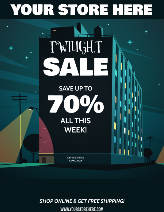 STORE SALE Template | PosterMyWall