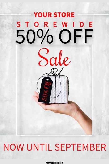 STORE SALE POSTER Template | PosterMyWall