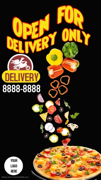 Copy of Stores open for delivery | PosterMyWall