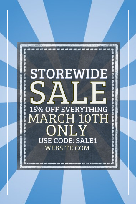 Copy of Storewide sale | PosterMyWall