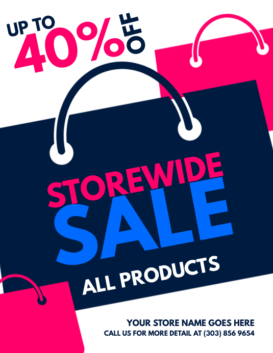 Storewide Sale Flyer Template | PosterMyWall