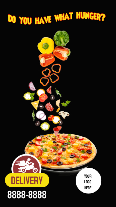 Stories Pizza Template | PosterMyWall