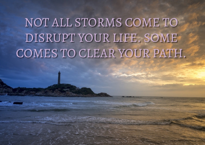 STORM AND PATH QUOTE TEMPLATE | PosterMyWall