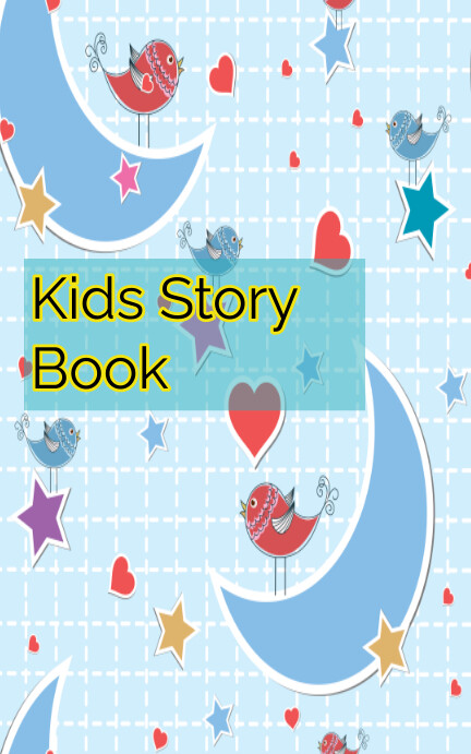 story book cover,kids book Template | PosterMyWall
