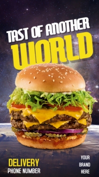 STORY BURGER Template | PosterMyWall