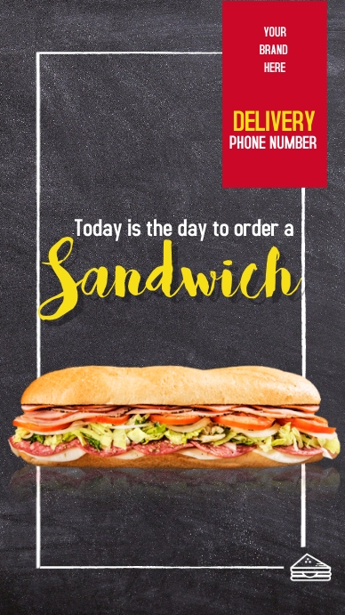 Story SANDWICH Template | PosterMyWall