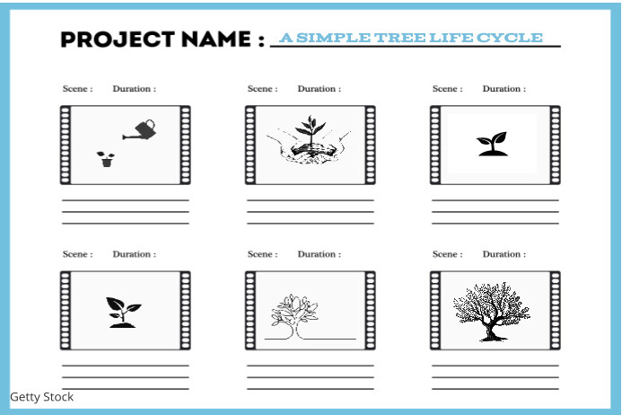 Storyboard Template | PosterMyWall