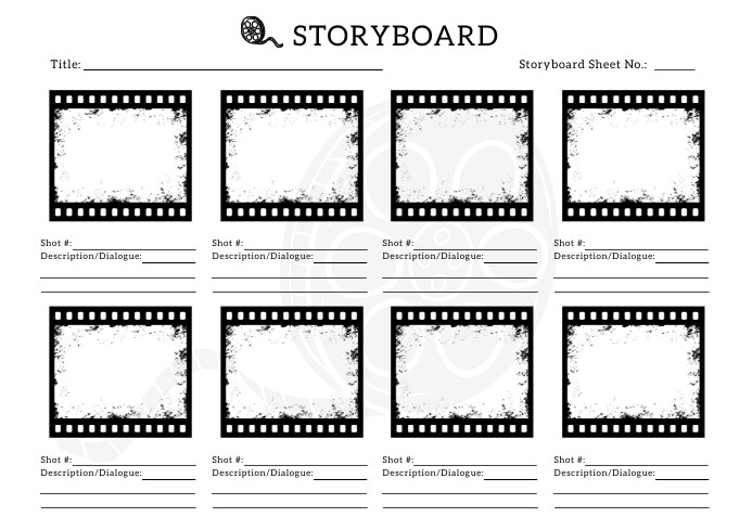 Storyboard Template | PosterMyWall
