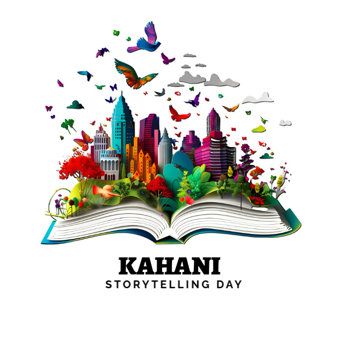 Copy of Storytelling Logo | PosterMyWall