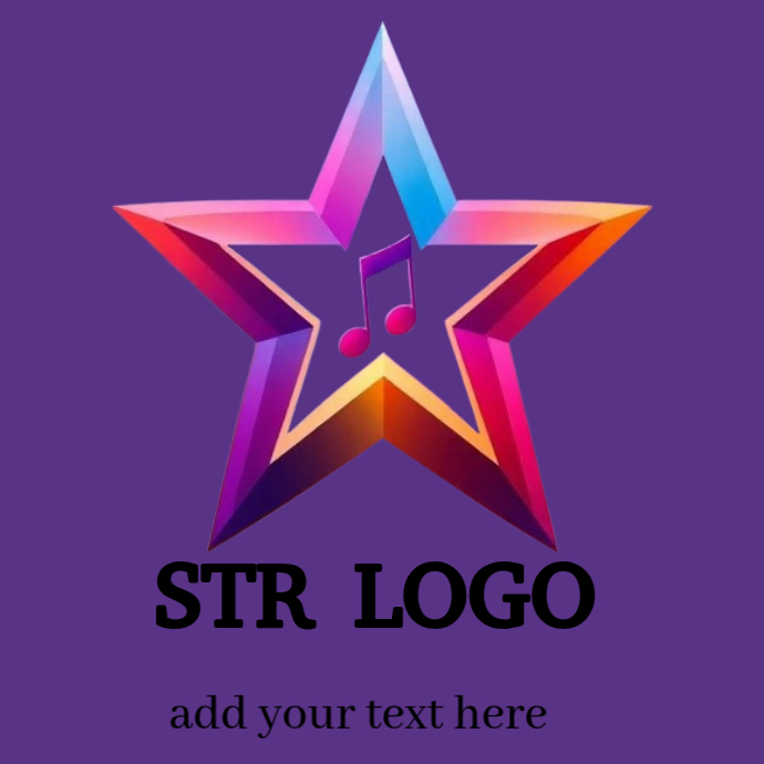 Plantilla de STR LOGO | PosterMyWall