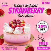 Cake Ads Template | PosterMyWall