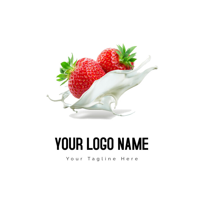 Strawberry Logo Template | PosterMyWall