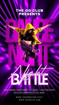 Dance Battle Poster Template | PosterMyWall