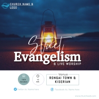 Street Evangelism flyer Template | PosterMyWall