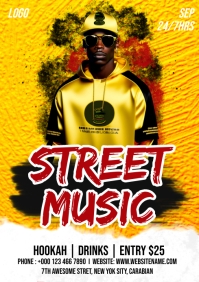 Street Music Event Party Template | PosterMyWall