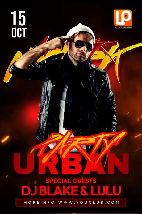 Street Night Party Template | PosterMyWall