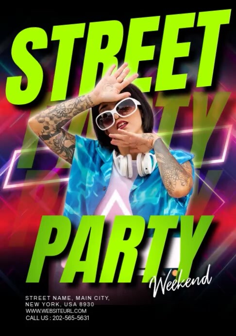 Street Party Template | PosterMyWall
