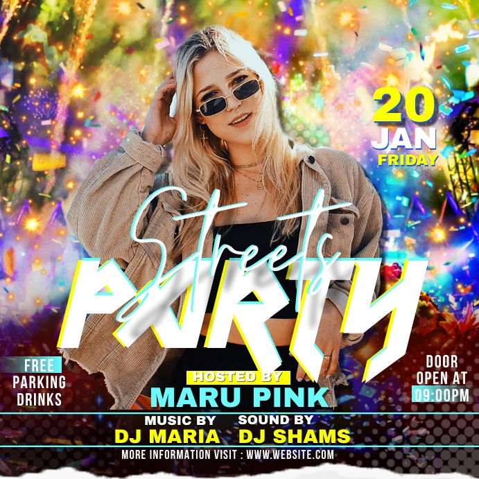 Copy of Street Party Template | PosterMyWall