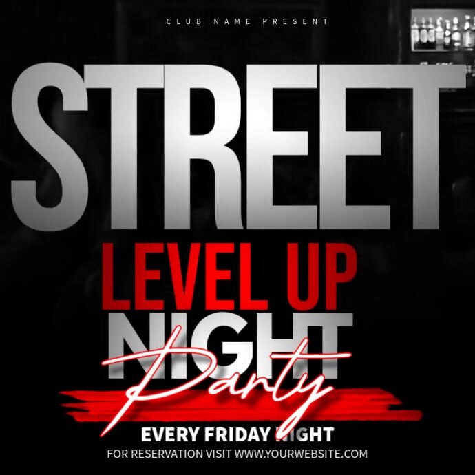 Plantilla de Street Rave Party | PosterMyWall