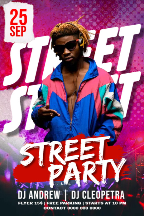 Street Urban Music Template | PosterMyWall