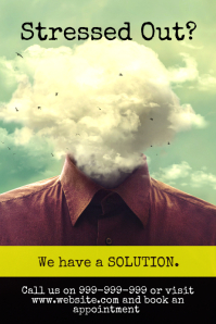 Stress Poster Template | PosterMyWall