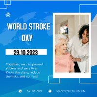 Stroke Day Template | PosterMyWall