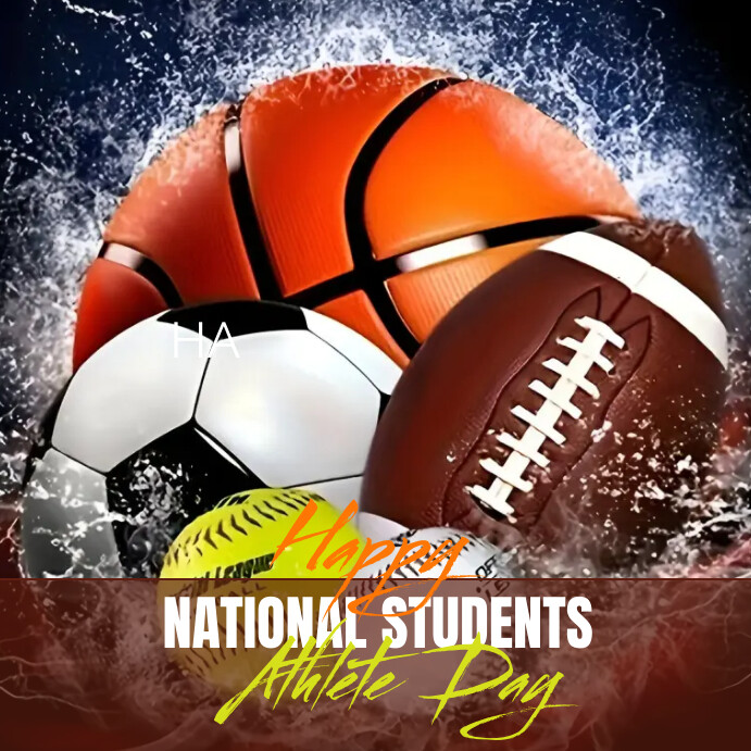 Copy of Student Athlete | PosterMyWall