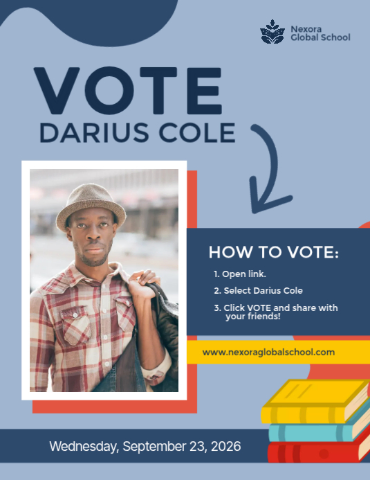 Student Election Flyer Template | PosterMyWall