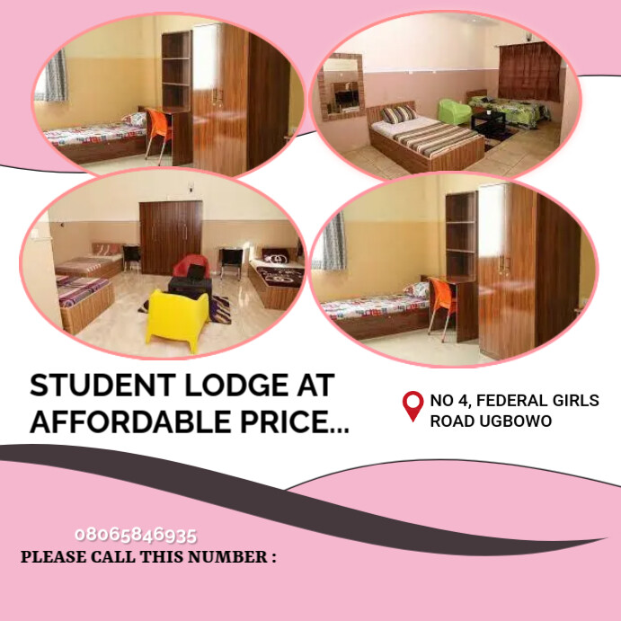student or coppers hostel lodge template | PosterMyWall