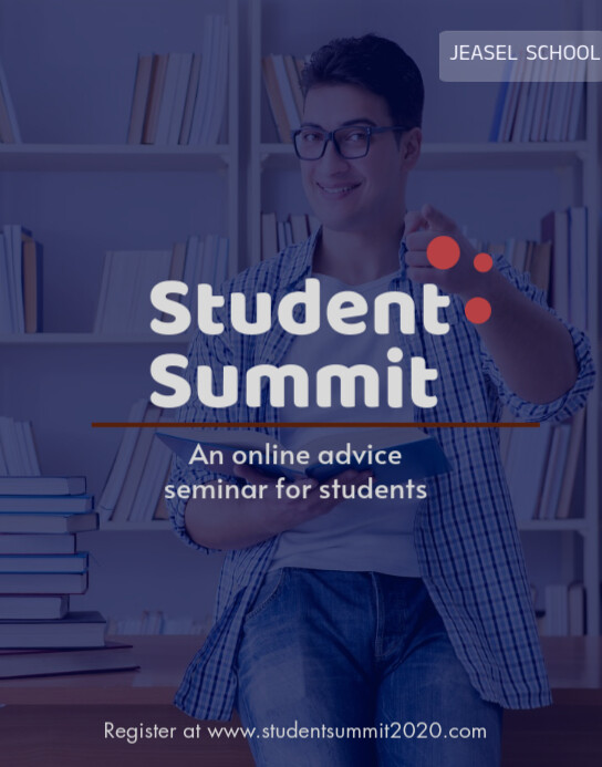 Student poster Template | PosterMyWall