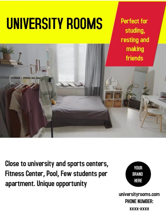 Student room Template | PosterMyWall
