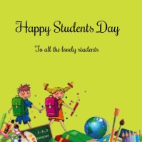 world students day Template | PosterMyWall