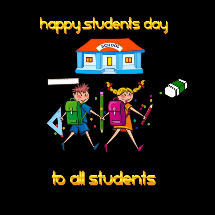 students day instagram video post (1) Template | PosterMyWall