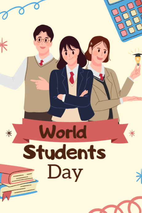 Students day template 2025 | PosterMyWall