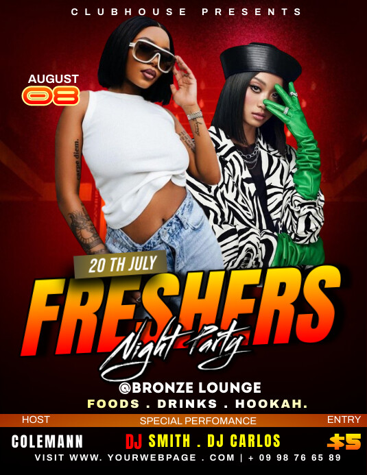 Copy of students night party | PosterMyWall