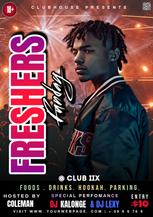 Copy of students party, university night party | PosterMyWall