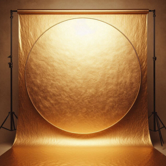 Studio gold backdrop Template | PosterMyWall