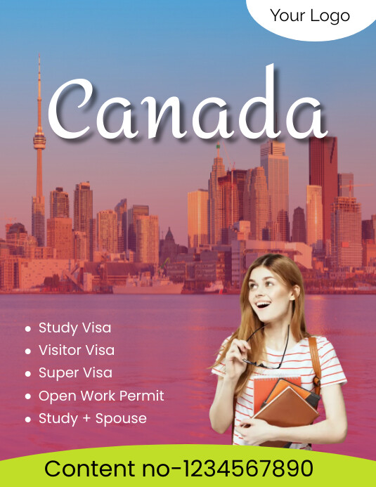 Study abroad canada Template | PosterMyWall