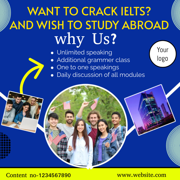 Study abroad Template | PosterMyWall