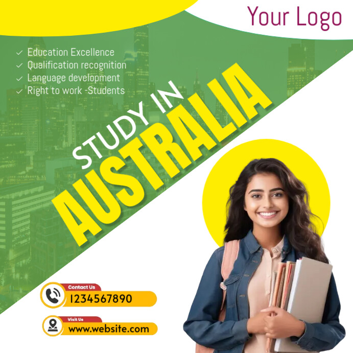 Study abroad Template | PosterMyWall