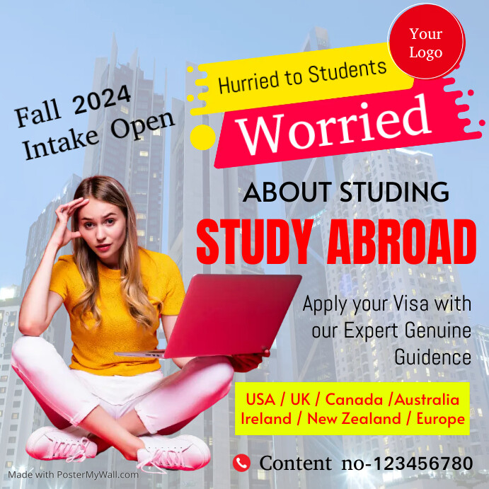 Study abroad Template | PosterMyWall