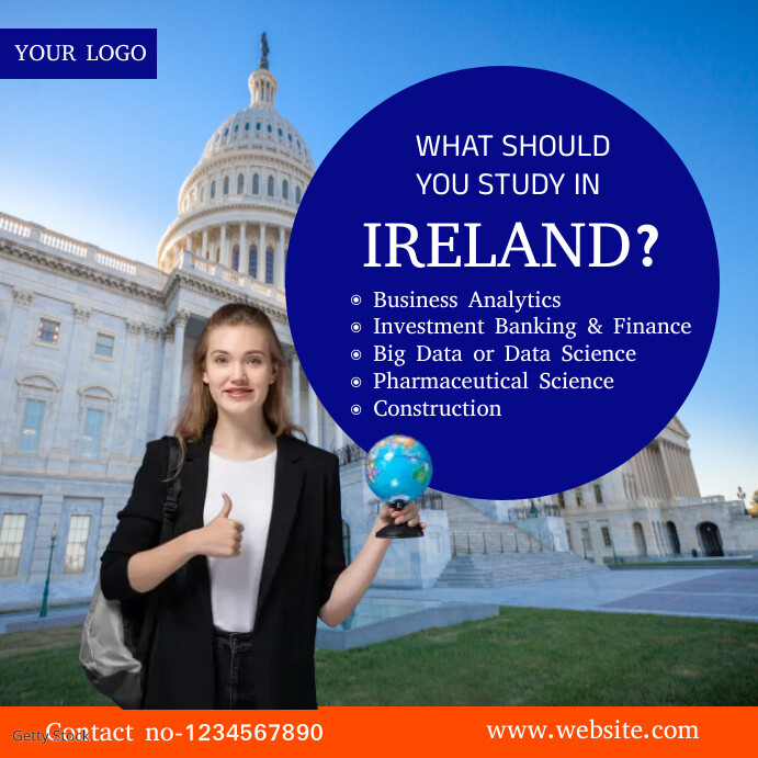 Study abroad Template | PosterMyWall