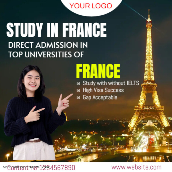 Study abroad Template | PosterMyWall