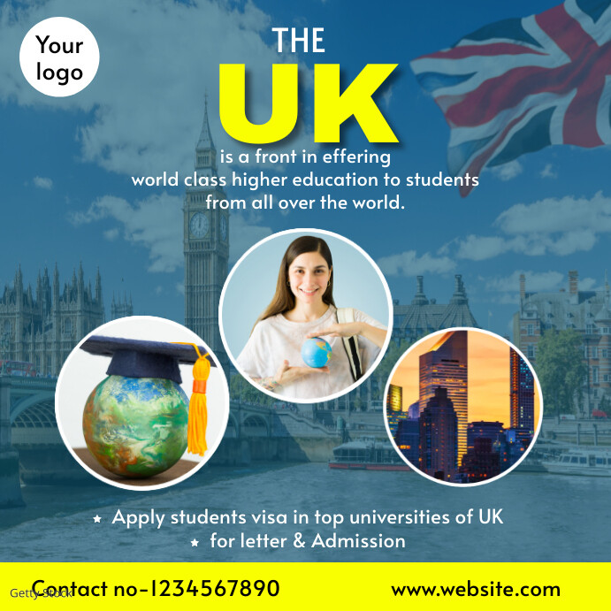 Study abroad Template | PosterMyWall