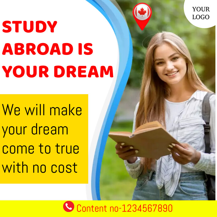 Study abroad Template | PosterMyWall