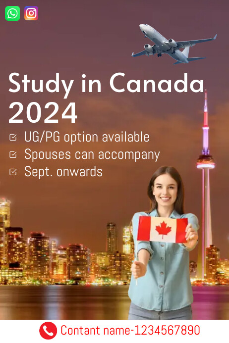 Study abroad Template | PosterMyWall