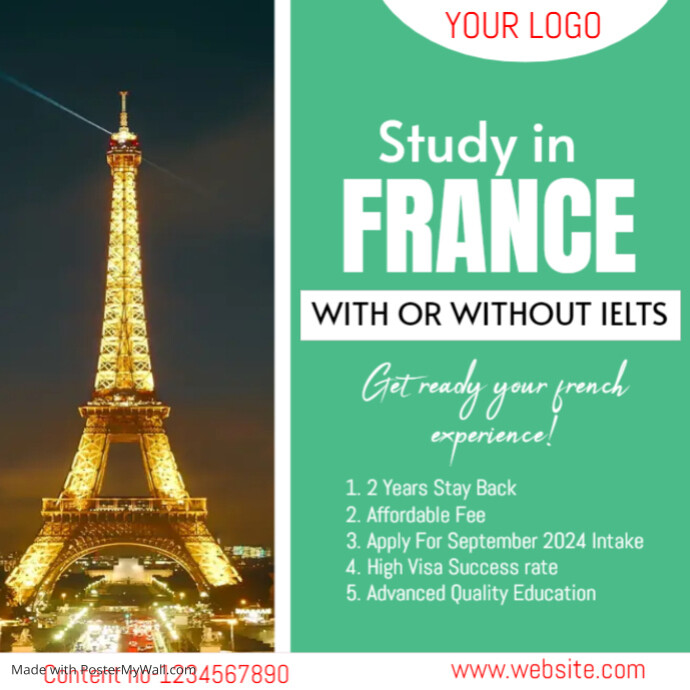Study abroad Template | PosterMyWall