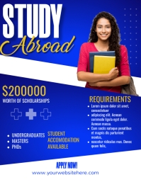 study abroad flyer Template | PosterMyWall