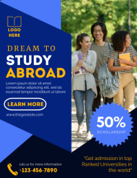 Study abroad Template | PosterMyWall
