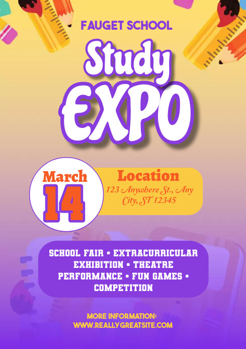 Copy of Study Expo | PosterMyWall